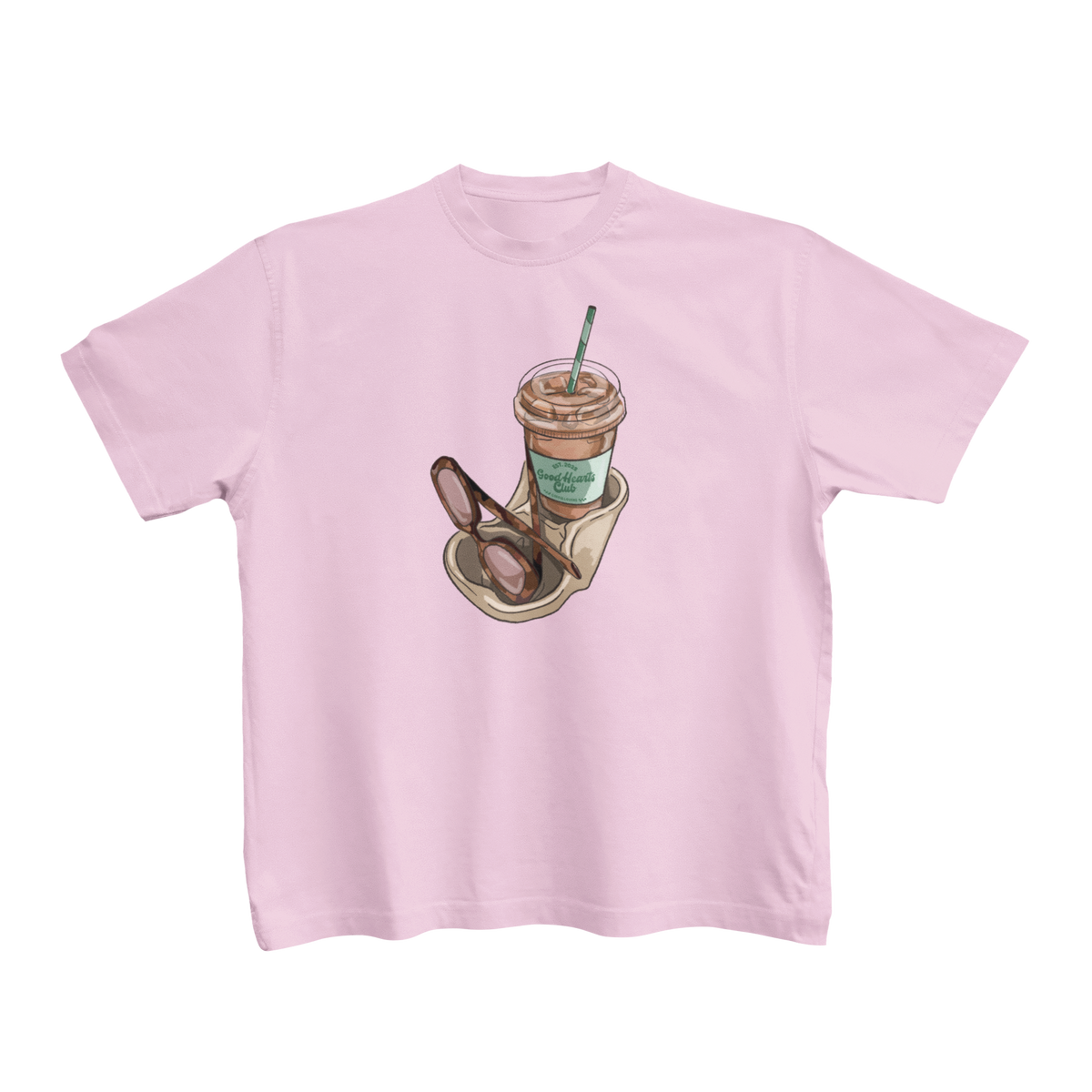 Iced Coffee Baby Tee – Good Hearts Club